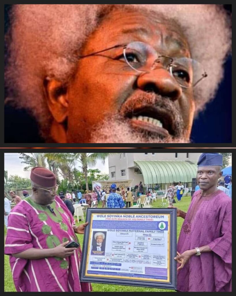OUTSTANDING JOURNALIST, FEMI ALUFA DESIGNS KUTI BRANCH OF WOLE SOYINKA ...