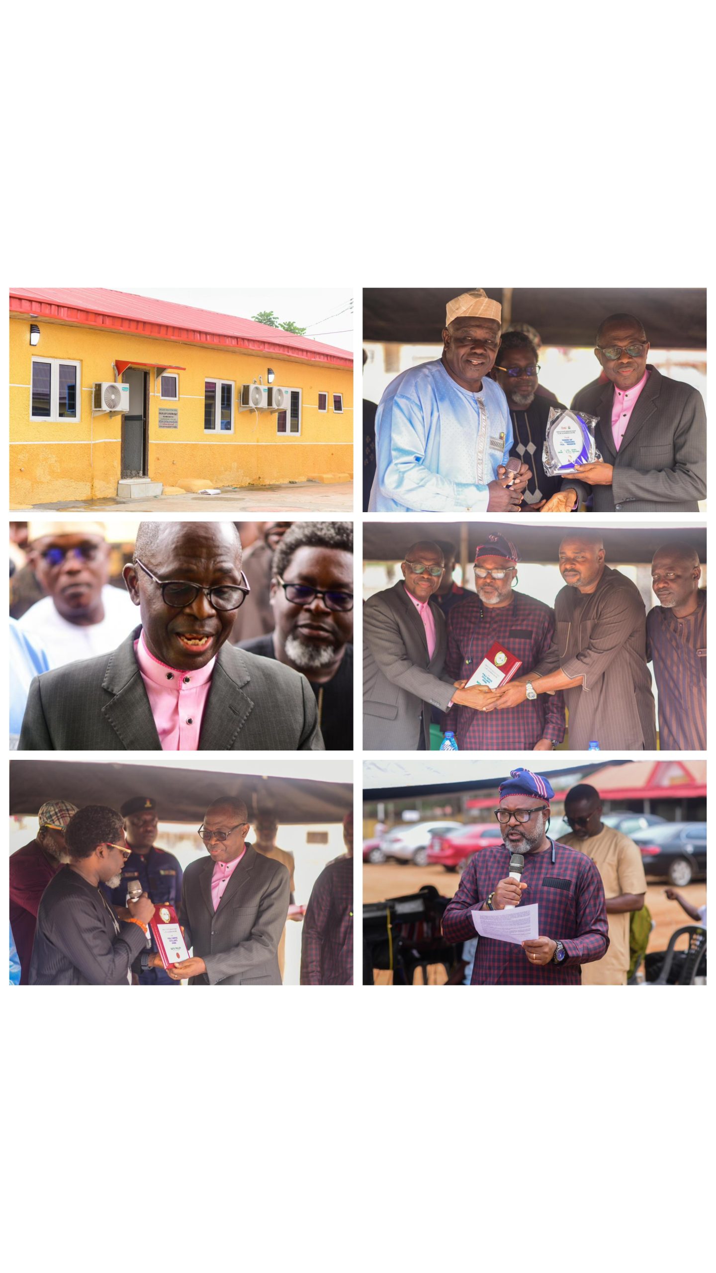 ONDO HOS, BAYO PHILIP INAUGURATES SENIOR STAFF CLUB PROJECTS | NaijaParrots