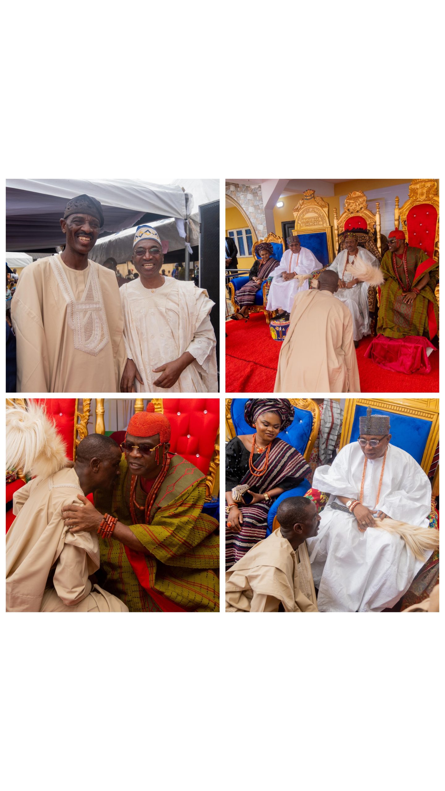 OLUMUYIWA ADU IDENTIFIES WITH OKEAGBE KINGDOM ON CELEBRATION OF 1ST ...