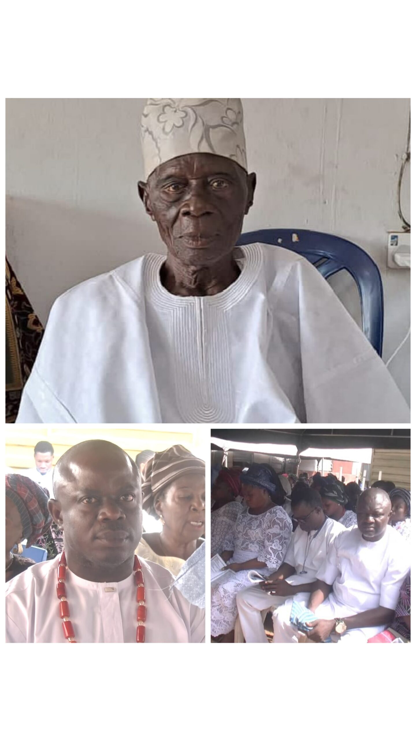 HOW FAMILY, ISIKAN COMMUNITY BID OLDEST MAN, PRINCE DUROJAYE ARIYO ...